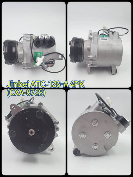 Compressor JinBei 4PK – MintCool Autoparts