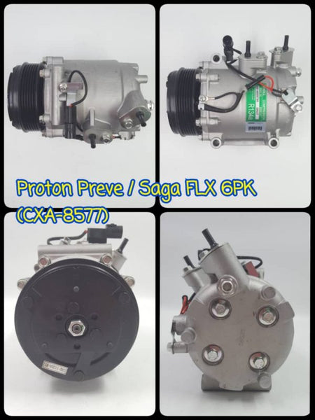 Compressor Proton Saga BLM/Saga FLX 1.5/Preve/Suprima 6PK – MintCool ...