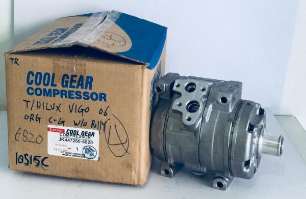 Compressor Toyota Hi-Lux Vigo 2003 W/O Pulley (6820) – MintCool Autoparts